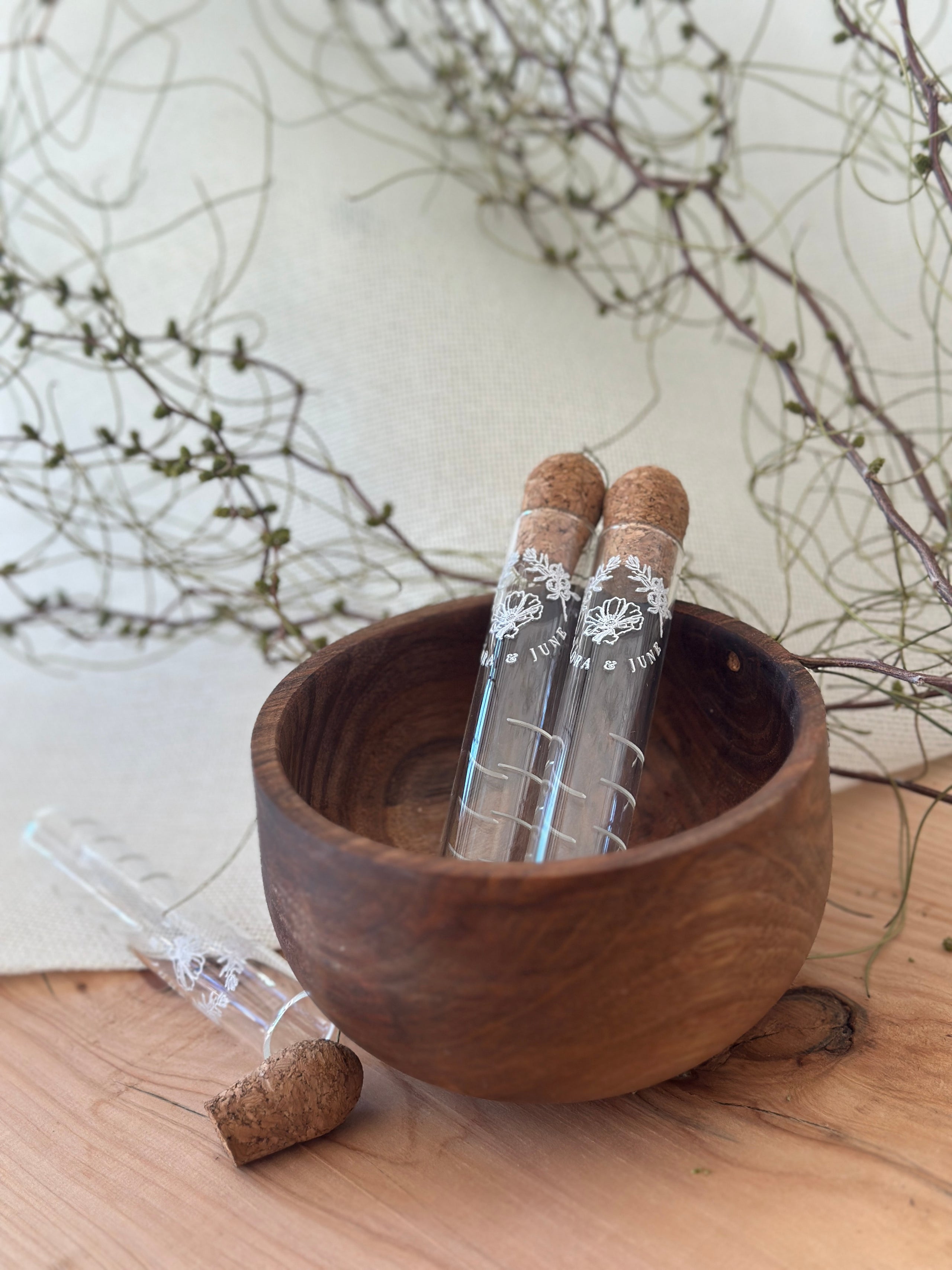 Flora and June - Glass Tea Infuser | Native Botanical Young