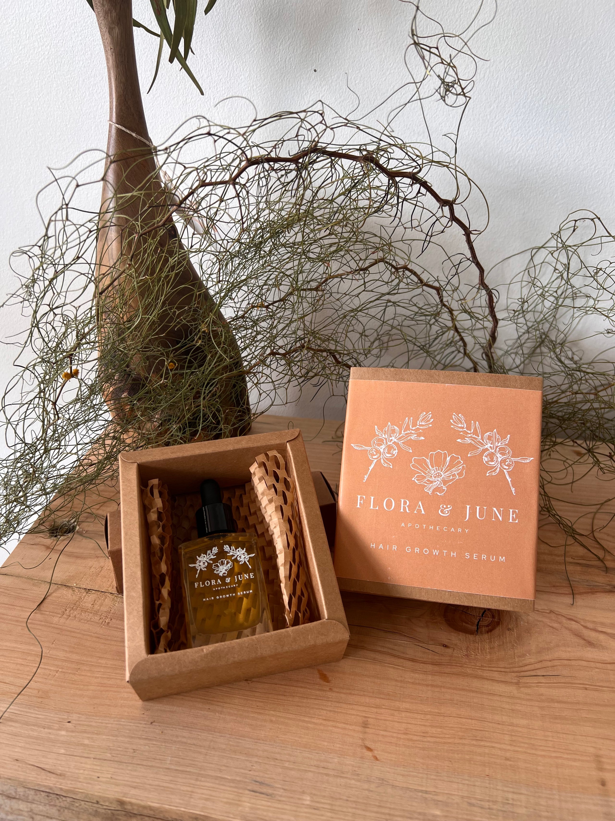 Flora & June ~ Hair Growth Serum | Native Botanical Young